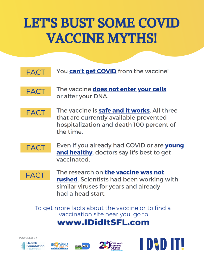 I Did It! Answers to Your COVID Vaccine Questions – Children's Services ...